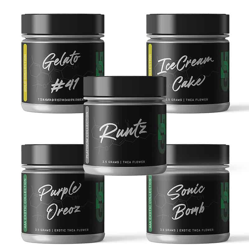 THCA Flower Samples | Try 5 THCA Strains from Discount Pharms